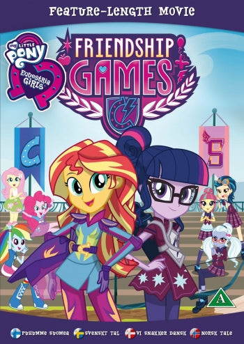 Osta My Little Pony - Equestria Girls Friendship Games elokuva (DVD) netistä – SumashopFI