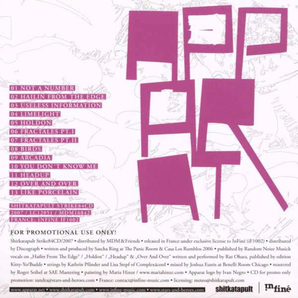 Osta Apparat - Walls (CD) levy netistä – SumashopFI