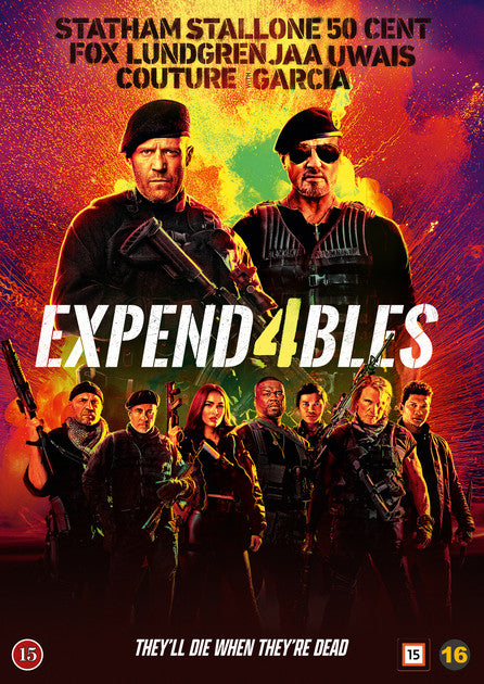 Expend4bles (expendables 4) (DVD) elokuva – SumashopFI