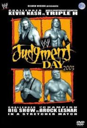 Osta Wwe - Judgement Day 2003 elokuva (DVD) netistä – SumashopFI