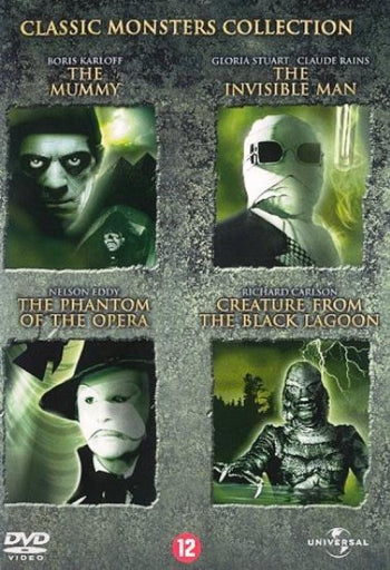Osta Classic Monsters Collection 4 Elokuvaa Box elokuva (DVD) netistä ...