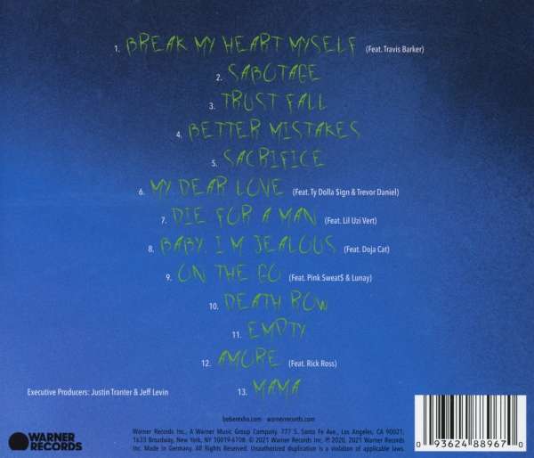 Osta Bebe Rexha - Better Mistakes (CD) levy netistä – SumashopFI