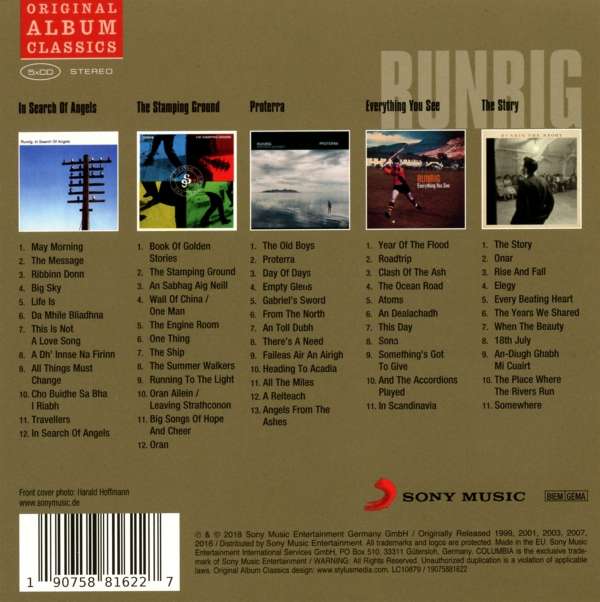 Osta Runrig - Original Album Classics (CD) levy netistä – SumashopFI