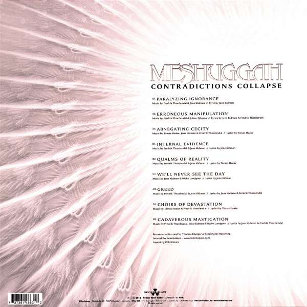Osta Meshuggah - Contradictions Collapse (LP) (Vinyyli) levy netistä ...