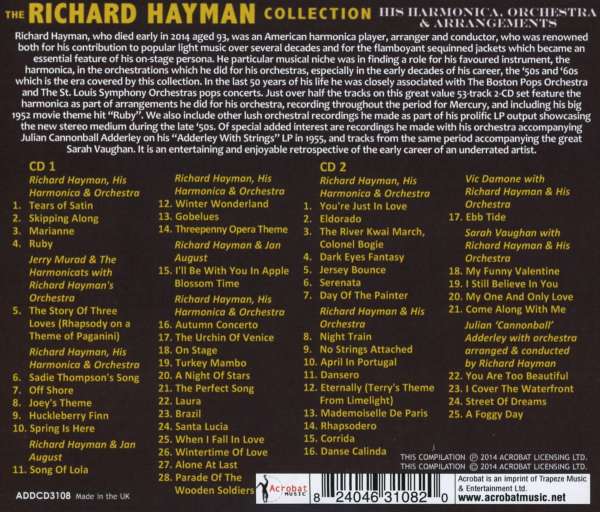 Osta Richard Hayman - The Richard Hayman Collection (CD) levy netistä ...