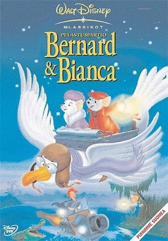 Pelastuspartio Bernard & Bianca (DVD) elokuva – SumashopFI