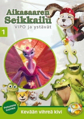Vipo Ja Ystävät: Aikasaaren Seikkailu 1. (DVD) elokuva – SumashopFI