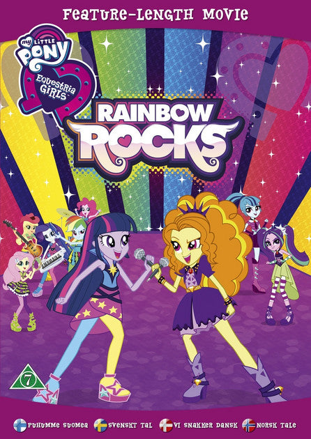 My Little Pony - Equestria Girls: Rainbow Rocks (DVD) elokuva – SumashopFI