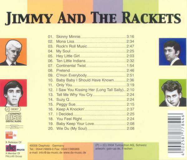 Osta Jimmy And The Rackets - Jimmy And The Rackets (CD) levy netistä ...