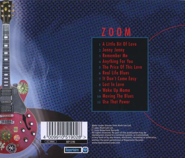 Osta Alvin Lee - Zoom (CD) levy netistä – SumashopFI