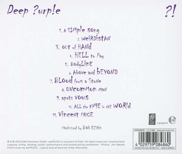 Osta Deep Purple - Now What?! (CD) levy netistä – SumashopFI