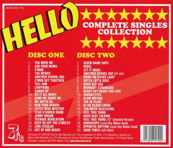 Osta Hello - Complete Singles Collection (CD) levy netistä – SumashopFI