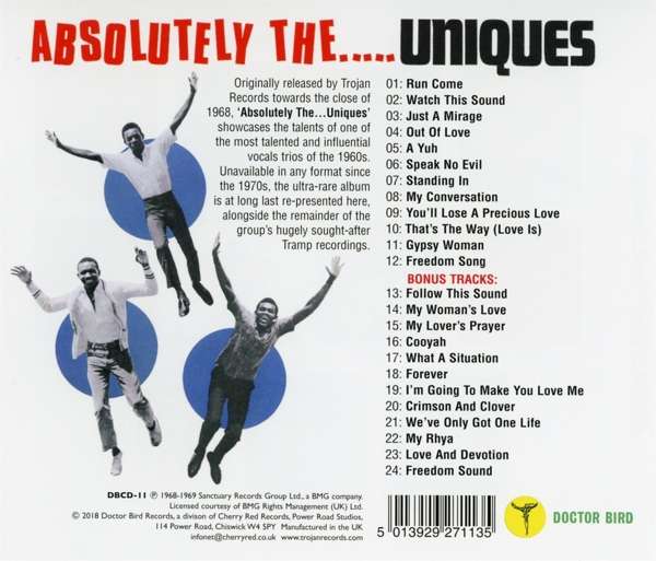 Osta The Uniques - Absolutely The Uniques (CD) levy netistä – SumashopFI