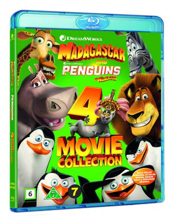 Osta Madagascar And Penguins Of Madagascar 4 Movie elokuva (BLU-RAY ...