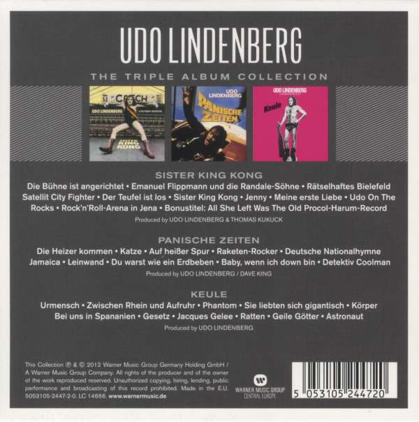 Osta Udo Lindenberg - The Triple Album Collection (CD) levy netistä ...