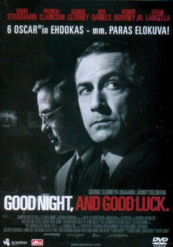Osta Good Night & Good Luck elokuva (DVD) netistä – SumashopFI