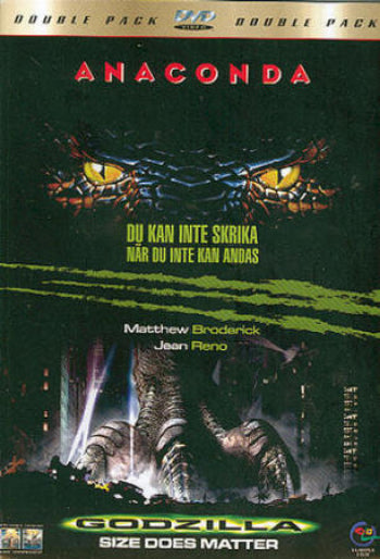 Osta Anaconda Ja Godzilla Double Pack elokuva (DVD) netistä – SumashopFI