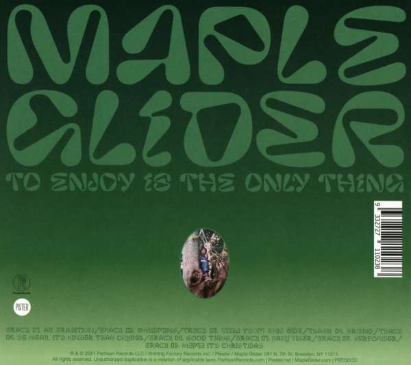 Osta Maple Glider - To Enjoy Is The Only Thing (CD) levy netistä ...